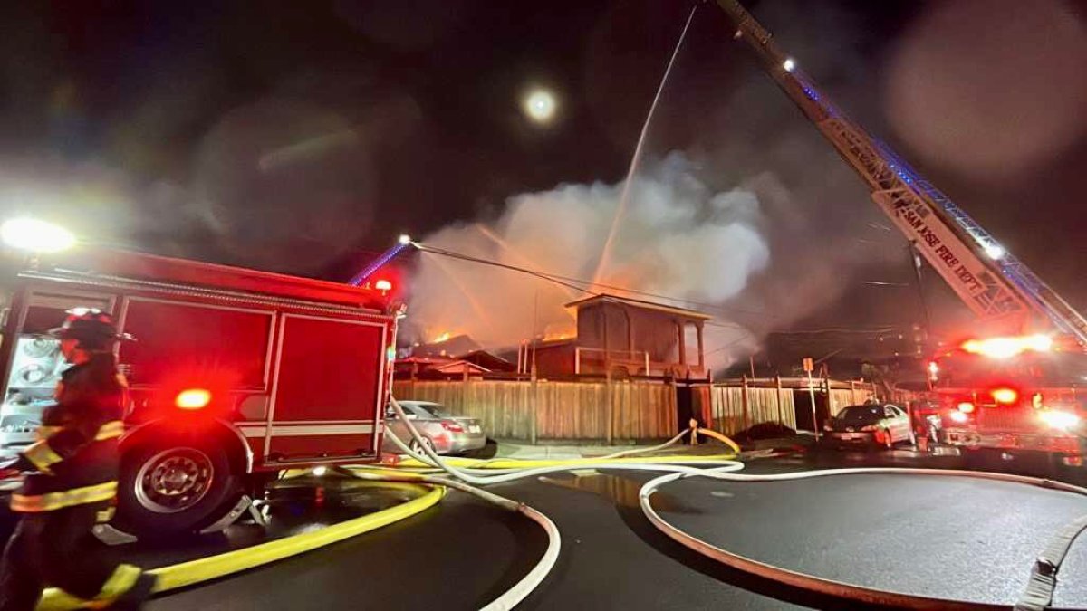 Previously fire-hit Buddhist temple burns again in San Jose – NBC Bay Area
