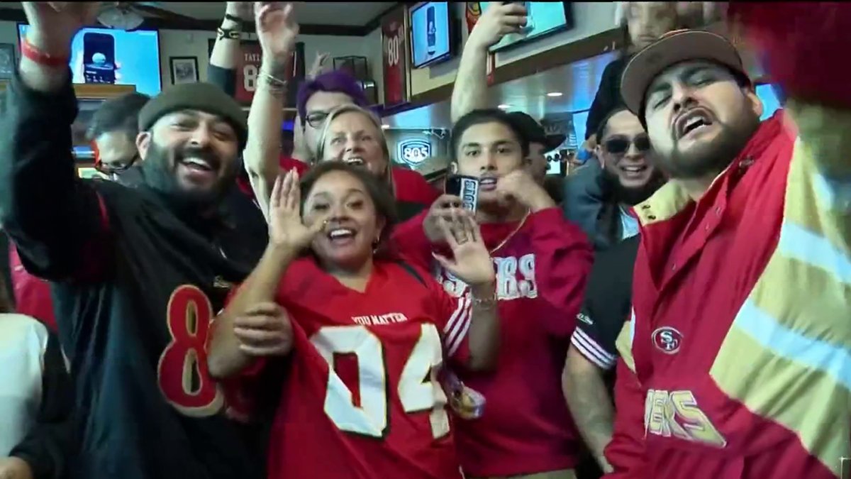 49ers fans rejoice after upset playoff win vs Philadelphia Eagles – NBC ...