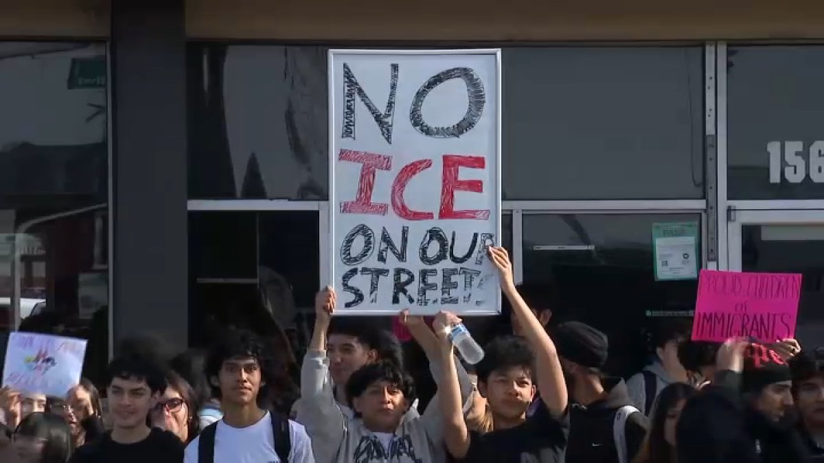 East Bay students protest ICE – NBC Bay Area