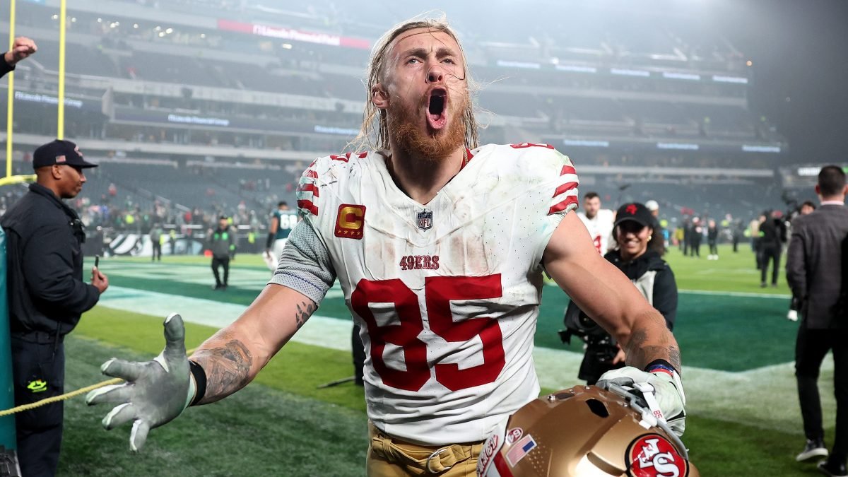 George Kittle recalls NSFW encounter with young Eagles fans – NBC Bay Area