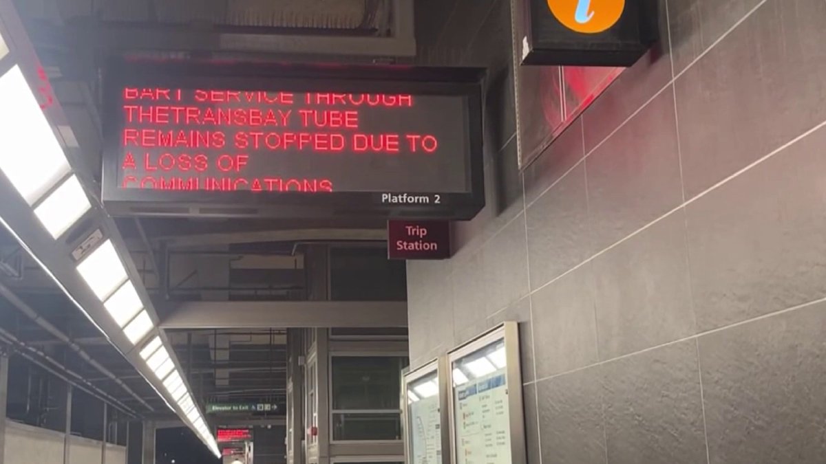 BART service resumes between SF and Oakland after shutdown – NBC Bay Area