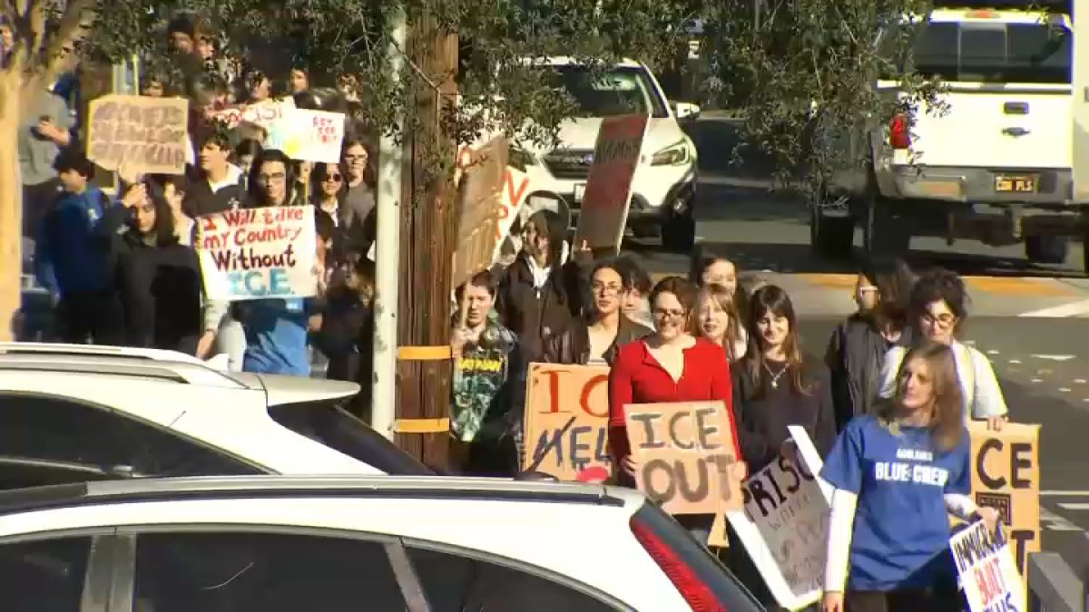 Anti-ICE student walkouts in the Bay Area – NBC Bay Area