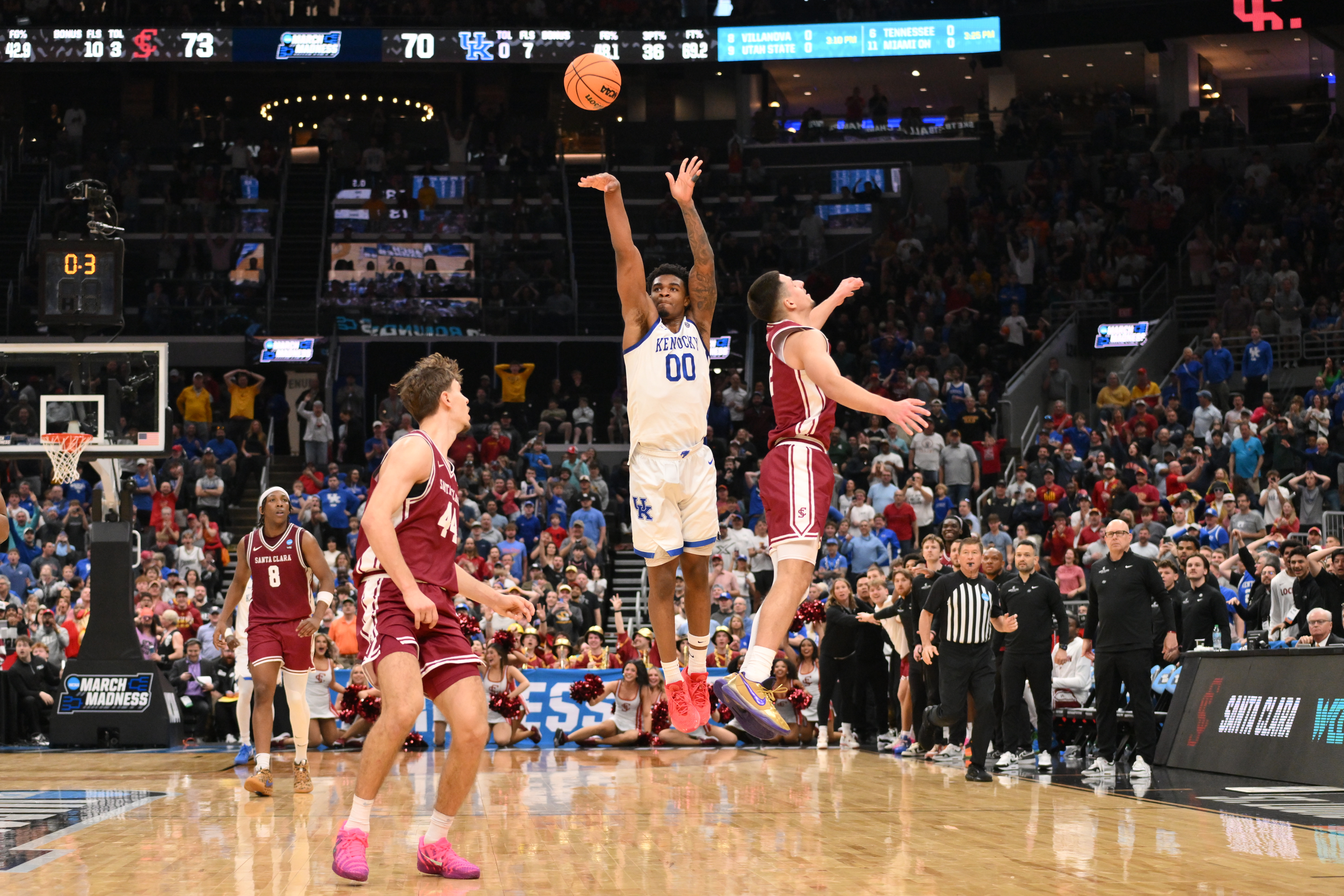 Santa Clara basketball falls to Kentucky in March Madness – NBC Bay Area