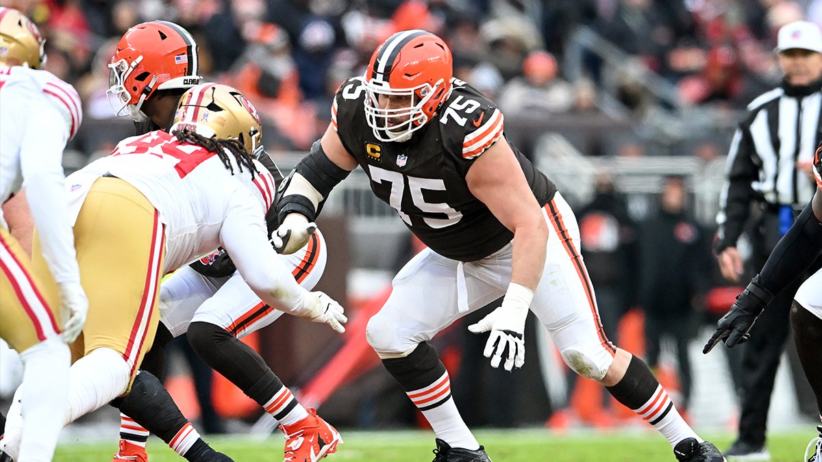 ESPN projects 49ers to sign Joel Bitonio in NFL free agency – NBC Bay Area