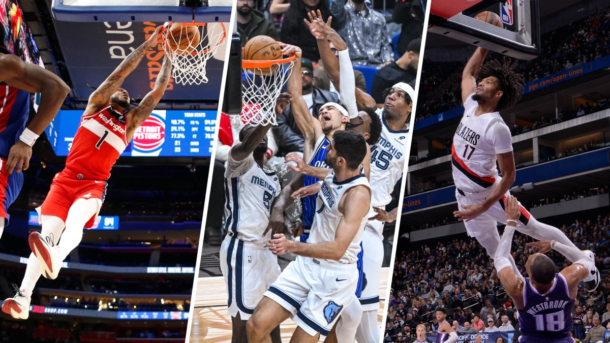 Watch the top 10 dunks and posters from the 2025-26 NBA season – NBC ...