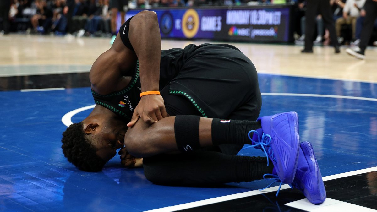 Anthony Edwards likely to miss weeks with knee injury, per source – NBC ...