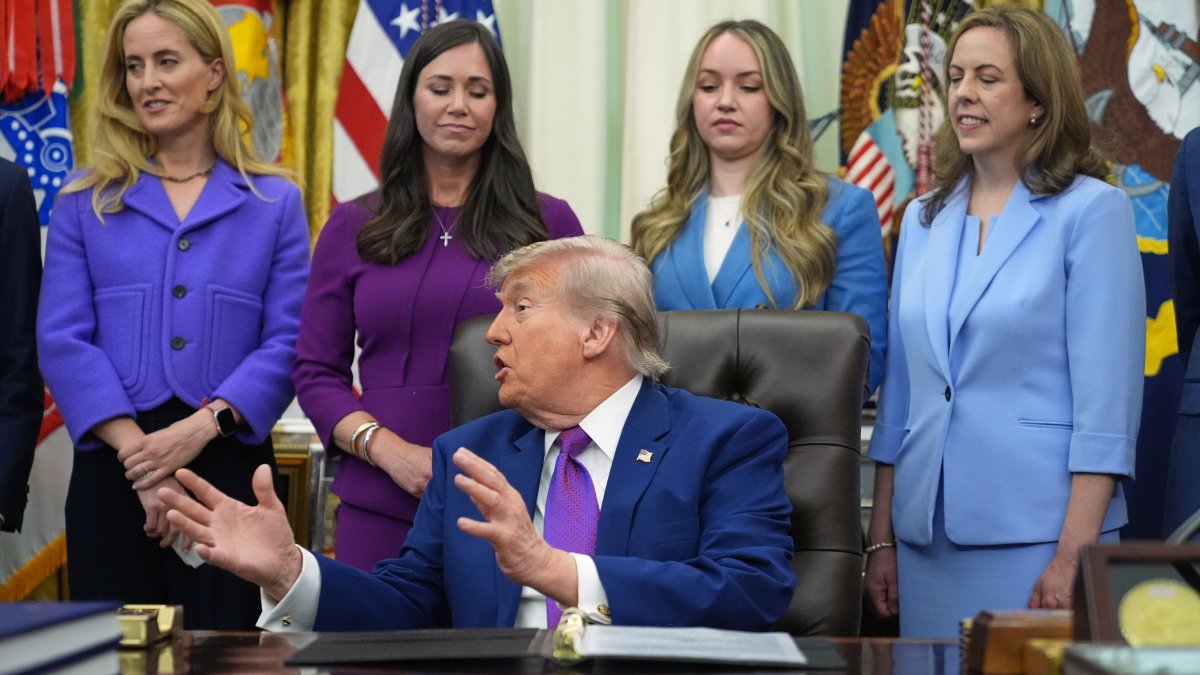 Trump is getting his fourth medical checkup since last year – NBC Bay Area