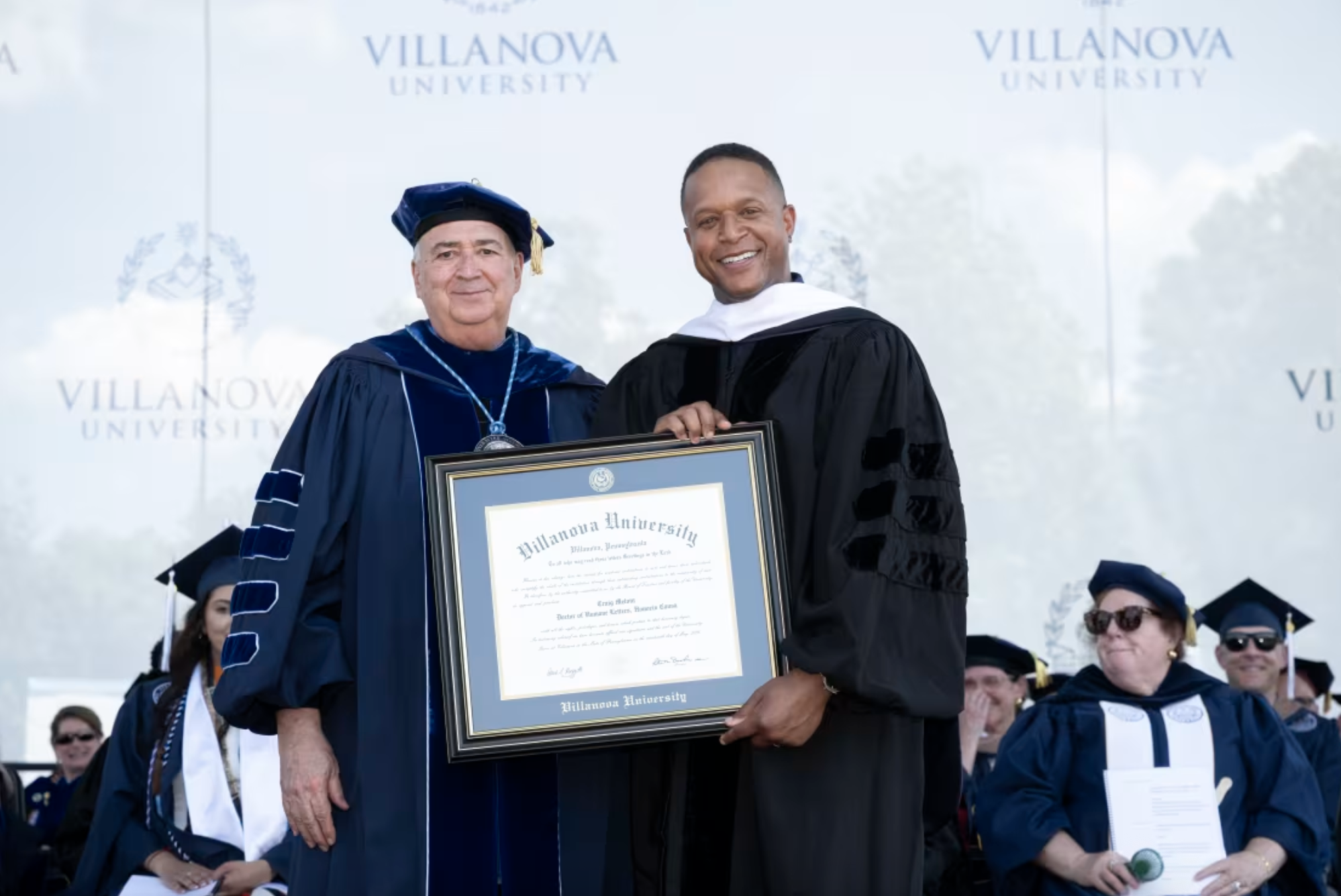 Craig Melvin remembers late brother Lawrence in Villanova speech – NBC ...