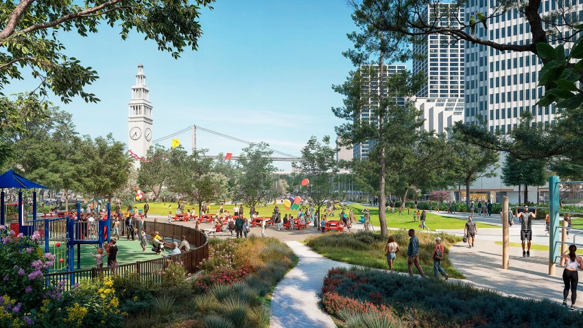 San Francisco Embarcadero Plaza waterfront park design approved – NBC ...