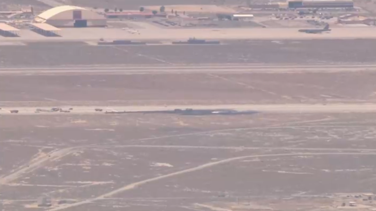 B-52 crashes at Edwards Air Force Base – NBC Bay Area